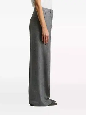Peserico Pressed Crease Wide Leg Trousers