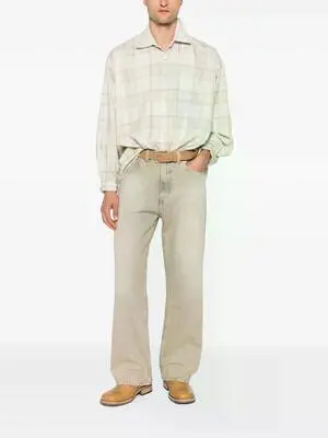 Our Legacy Borrowed Check-print Shirt