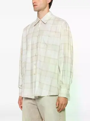 Our Legacy Borrowed Check-print Shirt