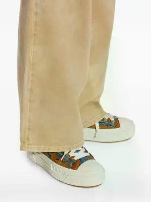 Amiri Star Patchwork Sneakers