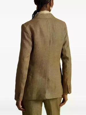 Polo Ralph Lauren Glen Plaid Single-breasted Blazer