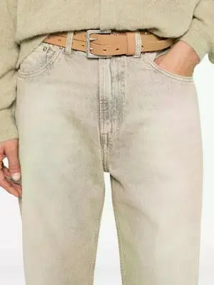 Our Legacy Third Cut Jeans Beige Washed Effect - Neutrals