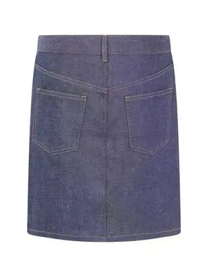 A.p.c. Contrast-stitched Mini Skirt