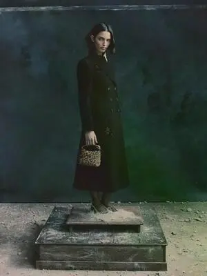 Erdem Embroidered Double-breasted Coat