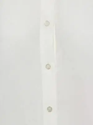 Alexander McQueen Paneled Crepe Button-up Shirt