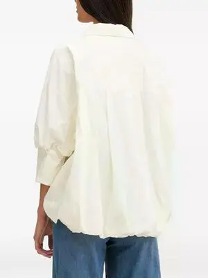 VICOLO Bow Detail Puff-sleeve Blouse