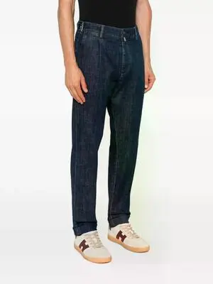 Jacob Cohen Pleated Straight-leg Jeans