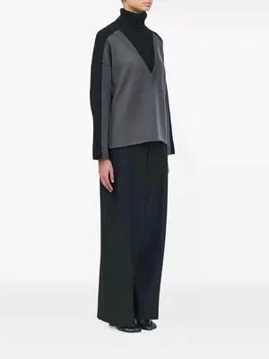 MAISON MARGIELA Color-block Wool Sweater