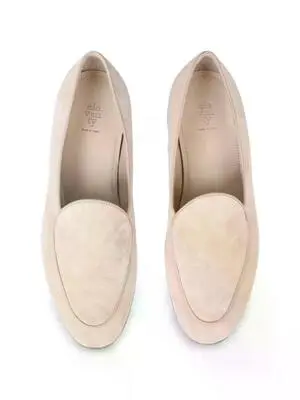 Eleventy Suede Slip-on Loafers