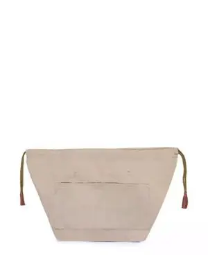 Dragon Diffusion Cotton Drawstring Clutch Bag - Neutrals