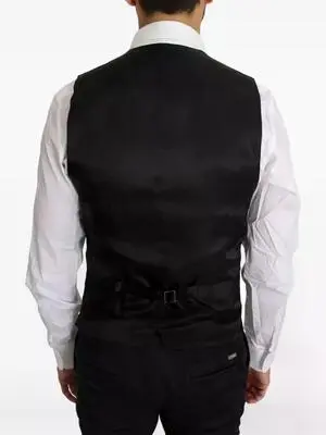 Dolce & Gabbana Wool V-neck Waistcoat