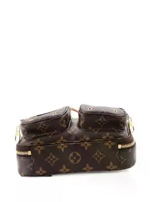 LOUIS VUITTON Utility Monogram Canvas Crossbody Bag - Brown
