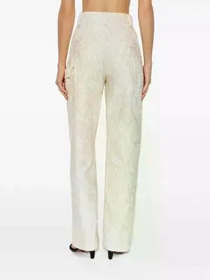 IRO PARIS Textured Straight-leg Trousers