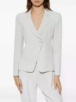 Emporio Armani Asymmetric Single-breasted Blazer