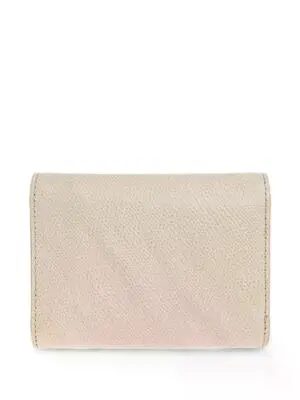 Furla Logo-plaque Pebbled-leather Wallet