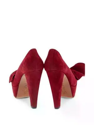 Marni Bow Detail Platform Pumps