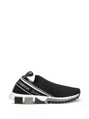 Dolce & Gabbana Sorrento Slip-on Sneakers - Black