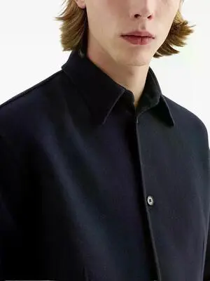 JIL SANDER Double-wool Overshirt
