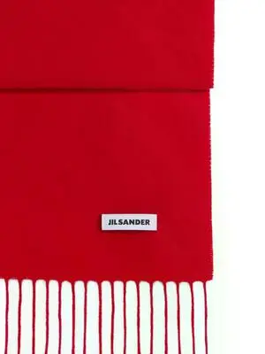 JIL SANDER Slim Wool Scarf