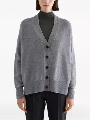 JIL SANDER V-neck Cashmere Cardigan