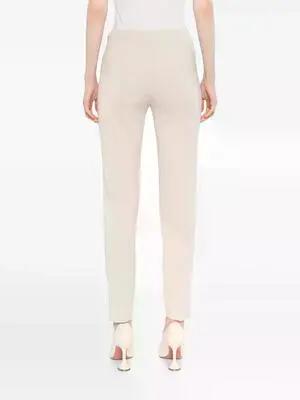 Antonio Berardi Cream White Split Cuff Trousers