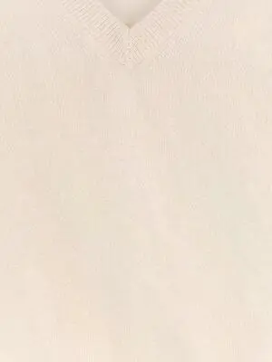 Brunello Cucinelli V-neck Sweater - Neutrals