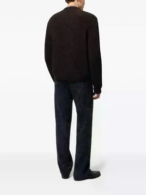 Missoni Ribbed Knit V-neck Sweater