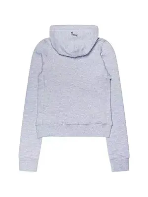 PRAYING Graphic Print Zip-up Hoodie