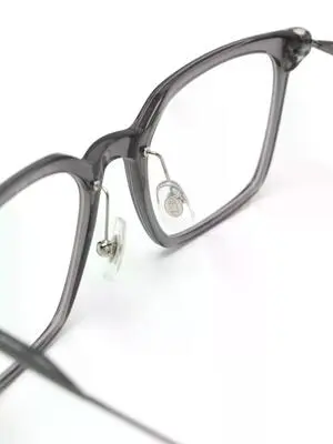 Matsuda Square Frame Eyeglasses - Grey