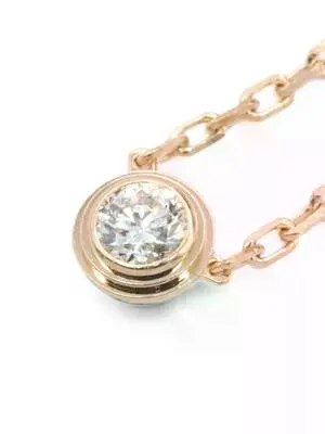 Cartier 18k Rose Gold Diamond Necklace