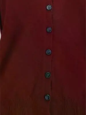 LISA YANG Jiani V-neck Cardigan - Red
