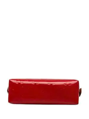 LOUIS VUITTON 2018 Monogram Vernis Cosmetic Pouch - Red