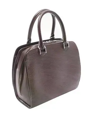 LOUIS VUITTON Epi Pont Neuf Pm Handbag - Brown