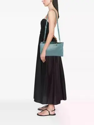 Gucci Calfskin Bamboo Shopper Satchel