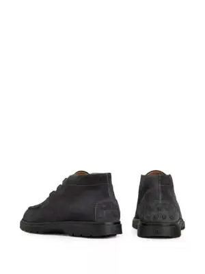 TOD'S Suede Lace-up Desert Boots