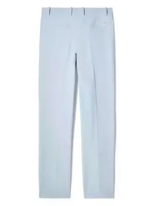 Off-White Logo Embroidered Straight-leg Trousers