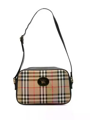 Burberry Haymarket Check Canvas Camera Bag