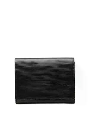 LOUIS VUITTON 2020 Epi Envelope Business Card Holder - Black