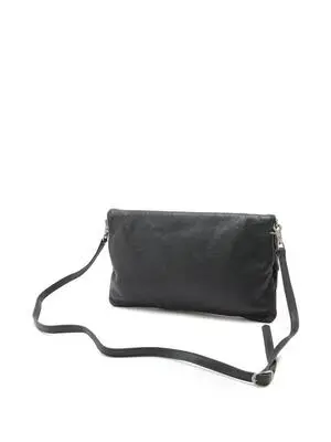 Balenciaga 2015 Lambskin Leather Motocross Giant 12 Envelope Crossbody Bag - Grey