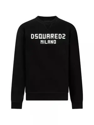 Dsquared2 Milano Crew Neck Sweatshirt - Black