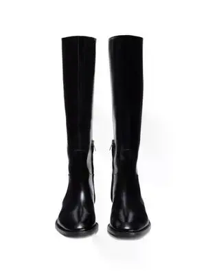 JIL SANDER Knee-high Leather Boots