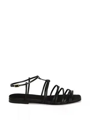JIL SANDER Square-toe Sandals With Ankle Strap
