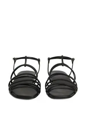 JIL SANDER Square-toe Sandals With Ankle Strap