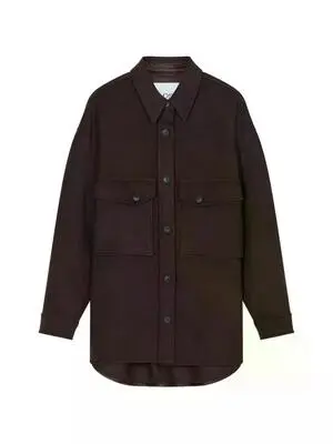 Closed Oversized Button-up Jacket