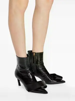 Givenchy Bow Detail Stiletto Ankle Boots