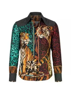 Dolce & Gabbana Animal-print Shirt