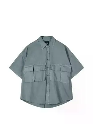 Patrizia Pepe Garment-dyed Oversized Shirt