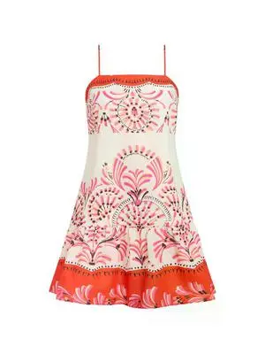 MARIE OLIVER Eileen Ruffled Mini Dress