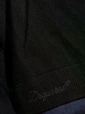 Dsquared2 Wool Pouch Pocket Sweater