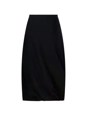 RÓHE Draped Midi Skirt